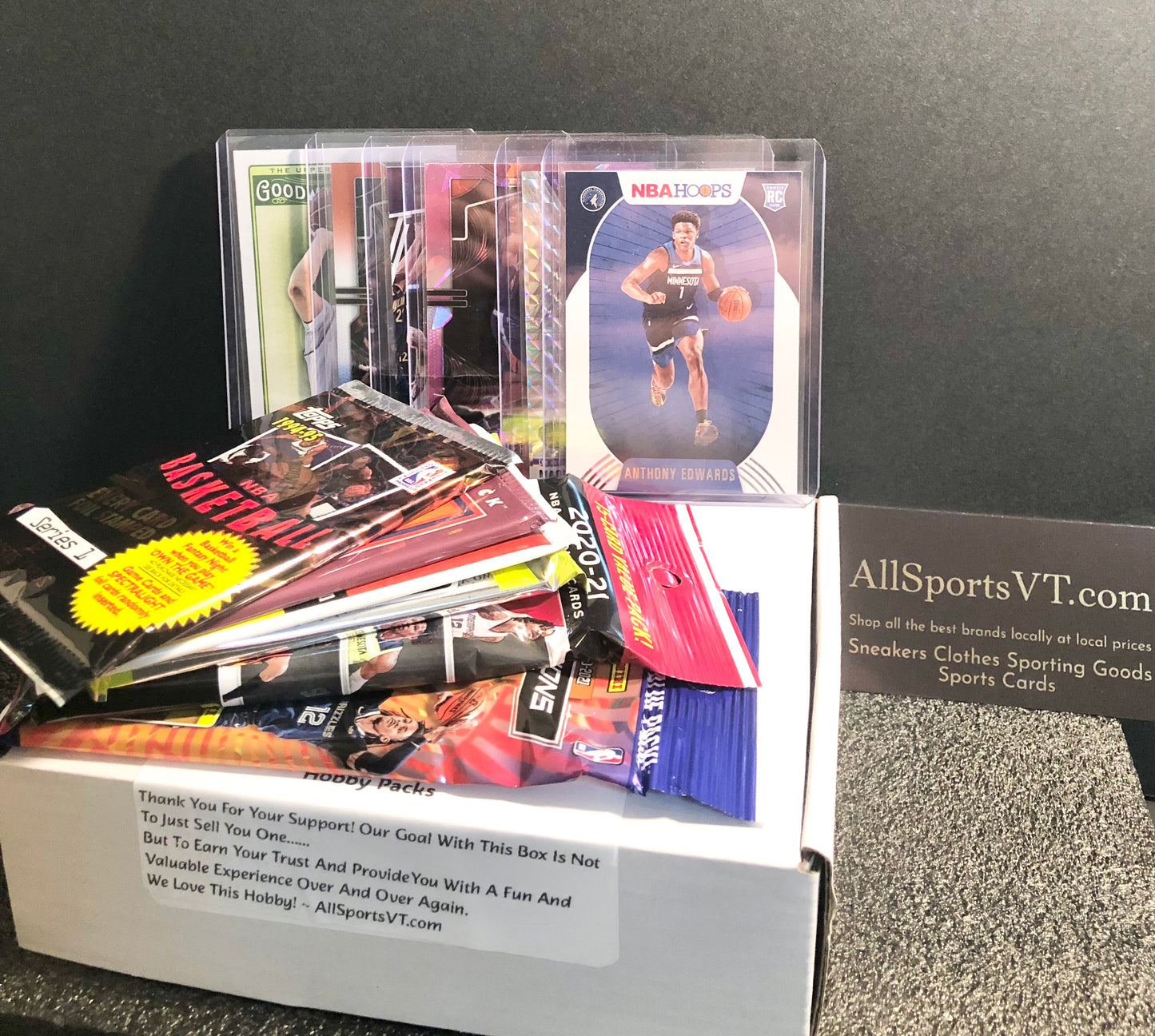 AllSportsVT.com Sports Card Hobby Box Choose Your Box! **1 Time Purcha ...